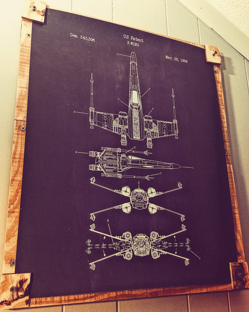 Plywood Poster Frame - JtsternbergDOTcom